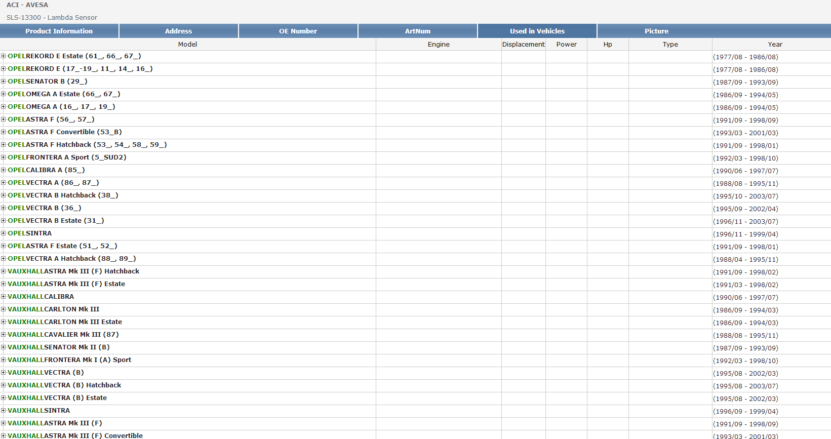 Lambda Oxygen Sensor Extension 0258003021 For Opel Vauxhall